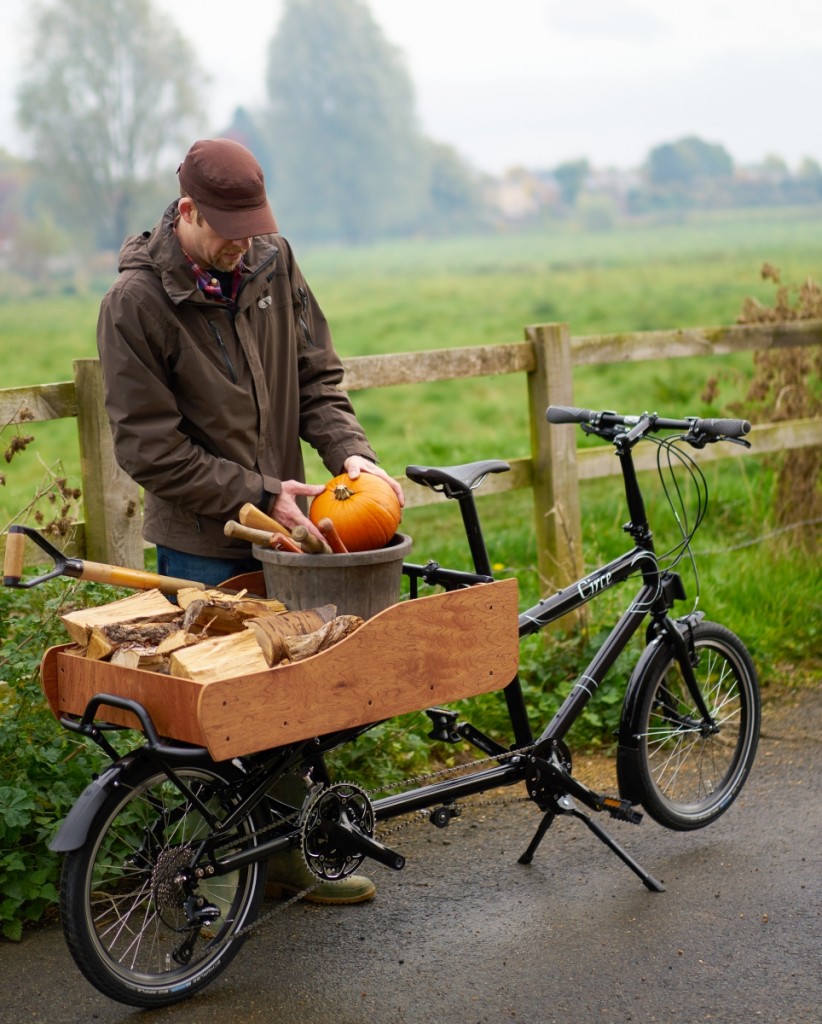 Circe tandem bicycle as cargo bike | Circe Cycles