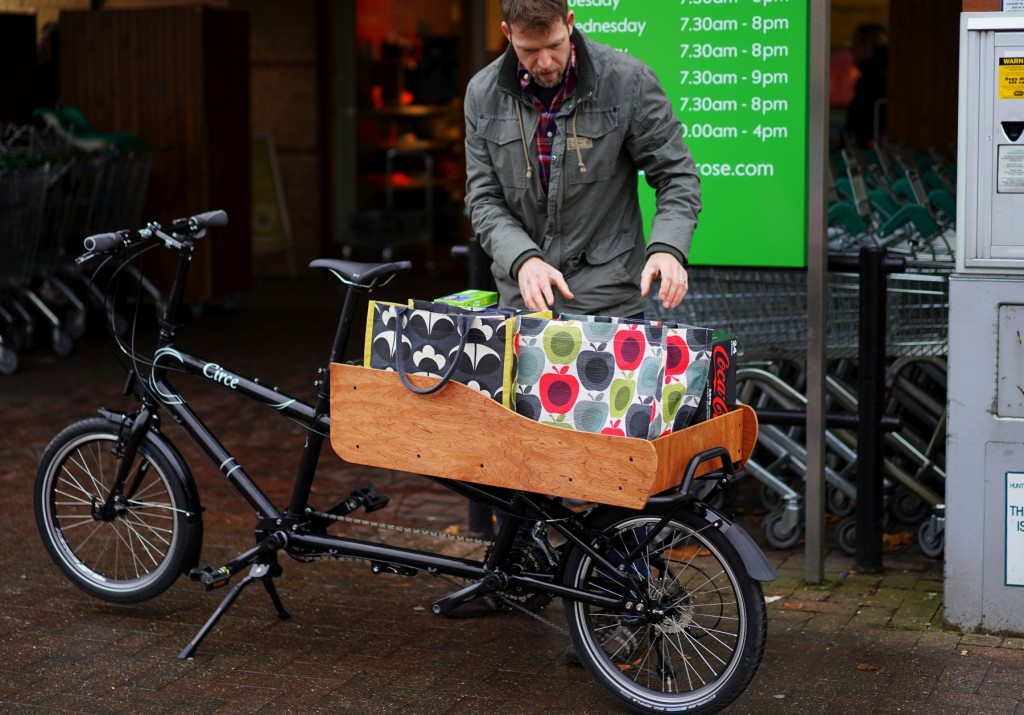 Circe tandem bicycle as cargo bike | Circe Cycles